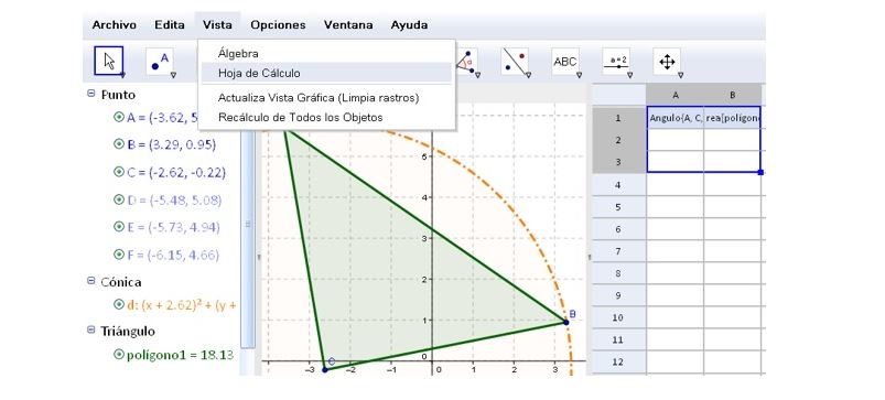 GeoGebra, software gratuito para enseñar y aprender Matemáticas