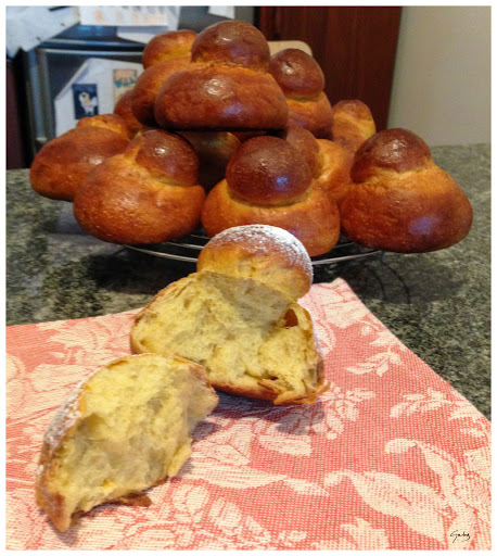 Mezza tazza di tè: La brioscia col tuppo