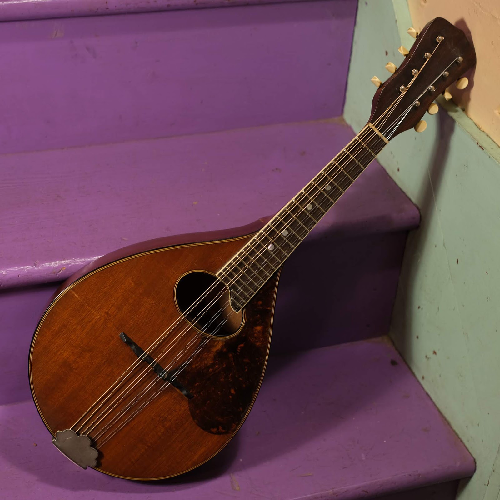 1920s Regal-made Mahogany Flatback Mandolin
