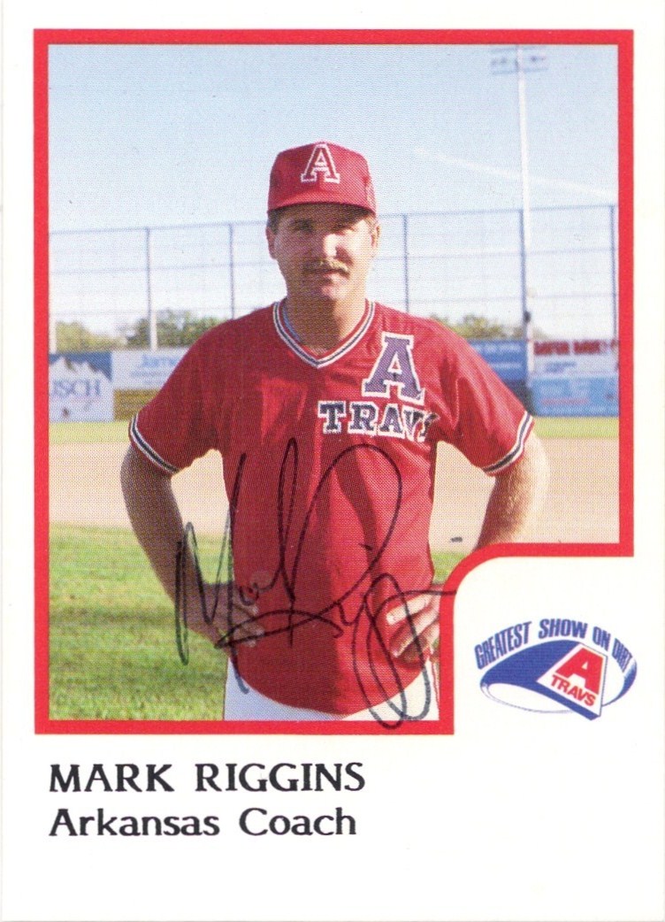 1986 PROCARDS PROJECT: MARK RIGGINS