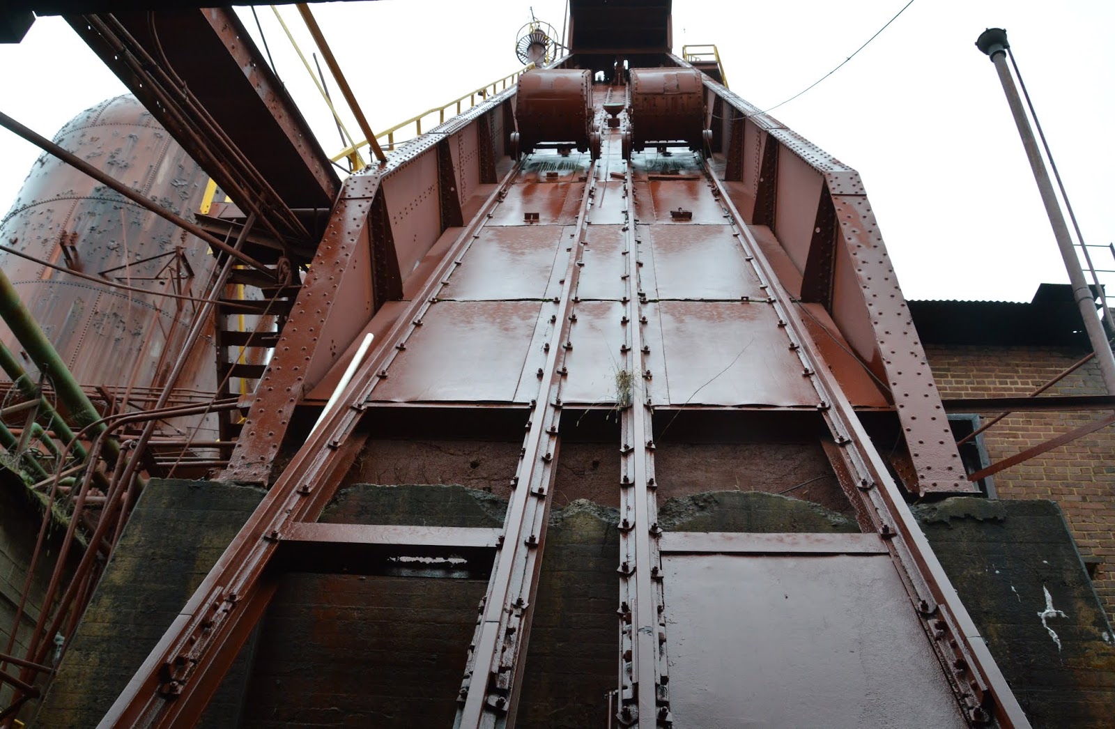 Industrial History: Skip hoists load blast furnaces and coaling towers