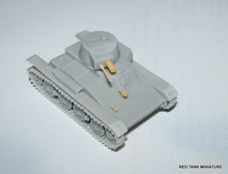 Gulumik Military Models: 4TP 1/72 RED TANK MINIATURE resin kit R72022 ...