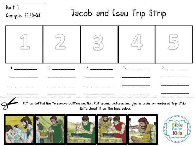 Jacob and Esau | Bible Fun For Kids