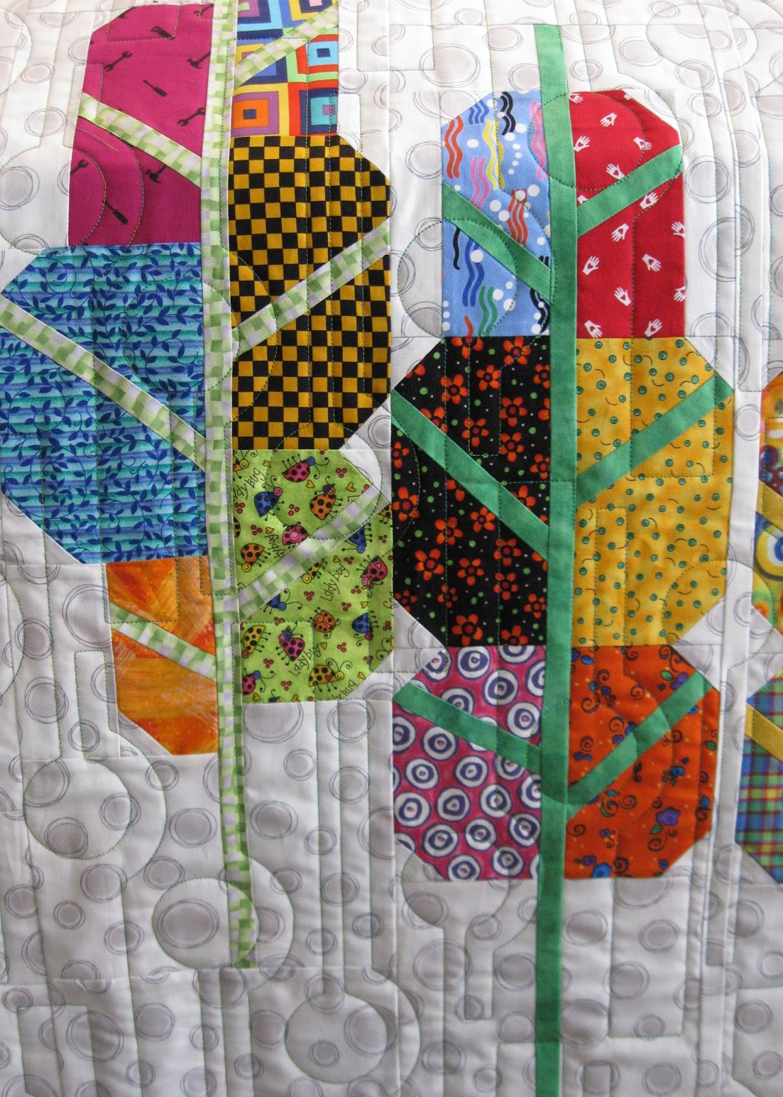 Moonbear Longarm Quilting: Linda's Painted Forest