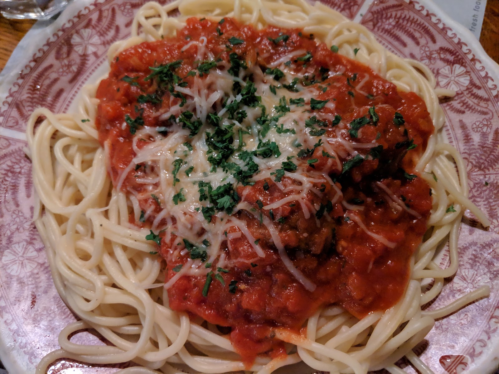 Smooch Food: Early Dinner at Old Spaghetti Factory