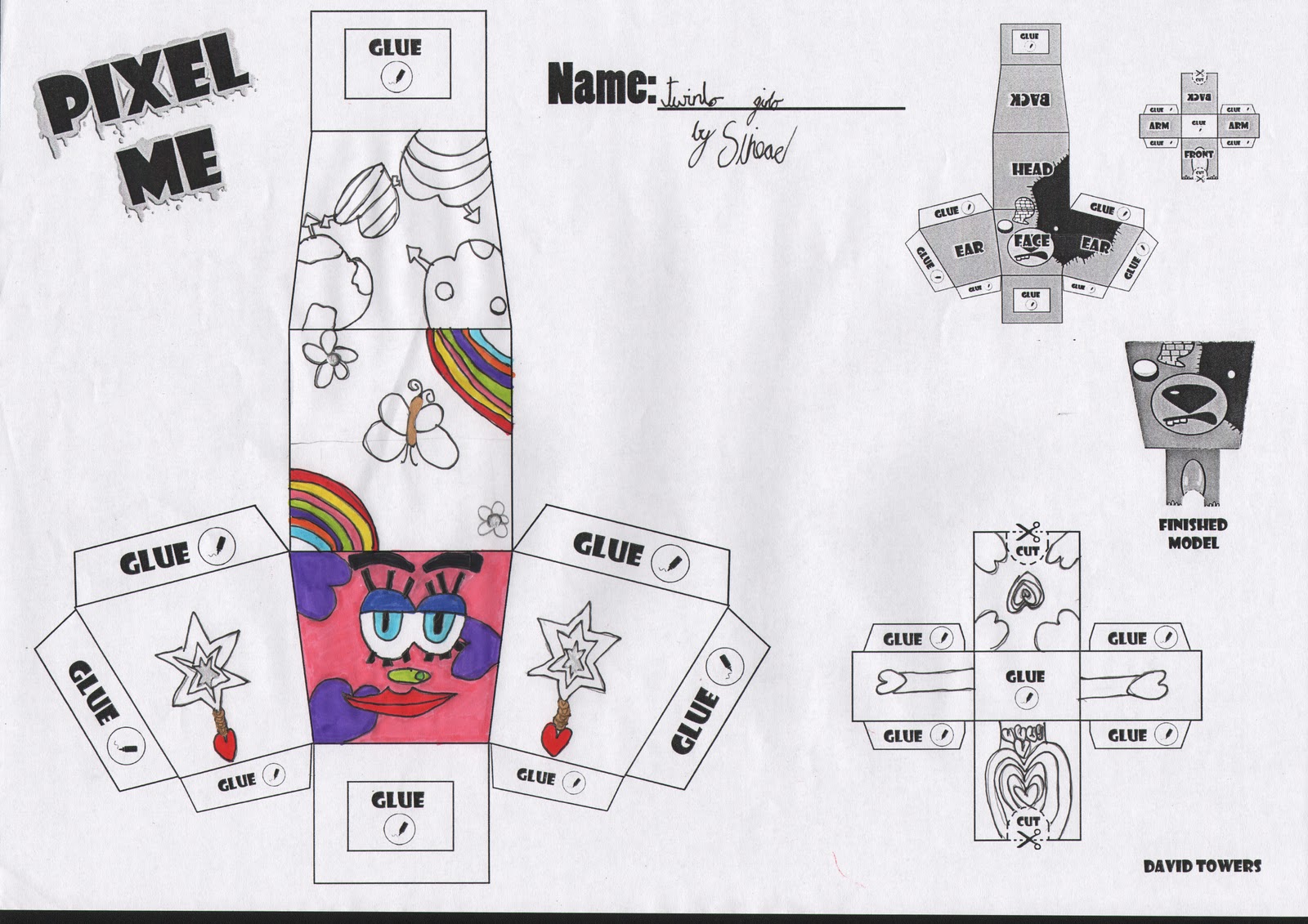 Pixel Towers: Pixel Me Designs