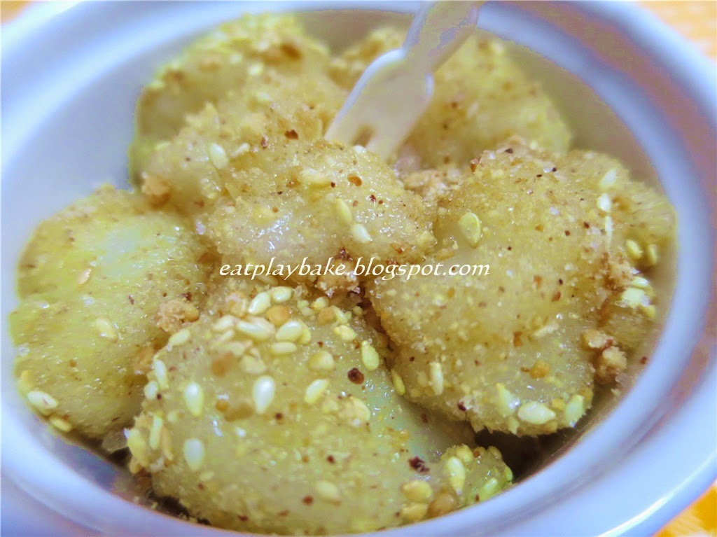 猫兒的天空 Eat.Play.Bake: 麻糍 Muachi