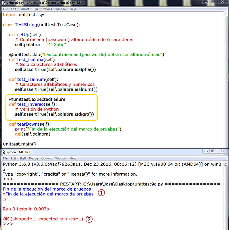 APRENDER A PROGRAMAR CON PYTHON: PRUEBAS UNITARIAS