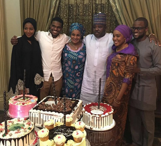 Meet PDP Factional leader Ali Modu Sheriff Lovely Family