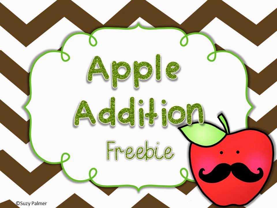 On the Go Teacher Mama: Apple Addition Freebie