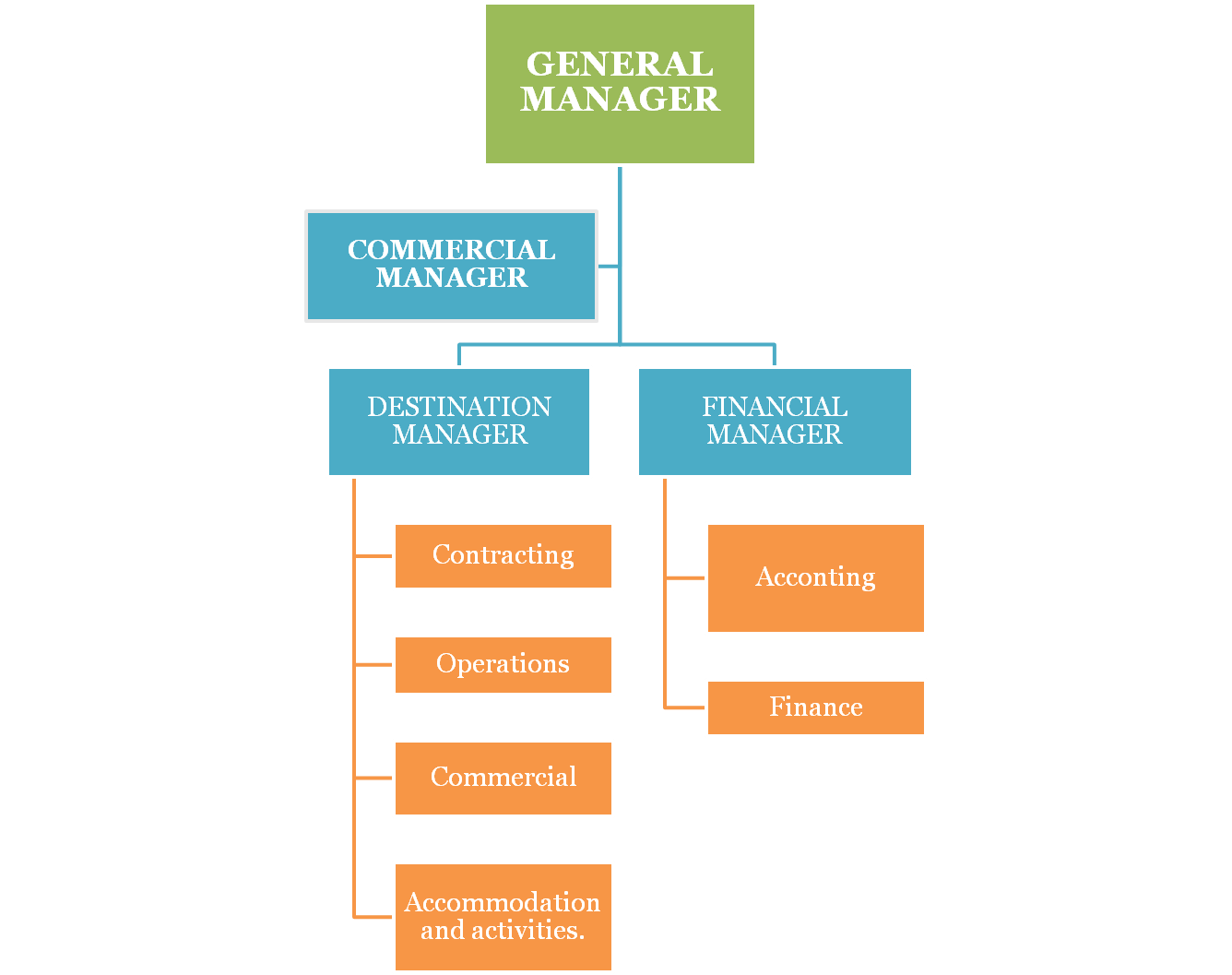 TRAVEL AGENCY DAYDREAM: ORGANIZATIONAL STRUCTURE