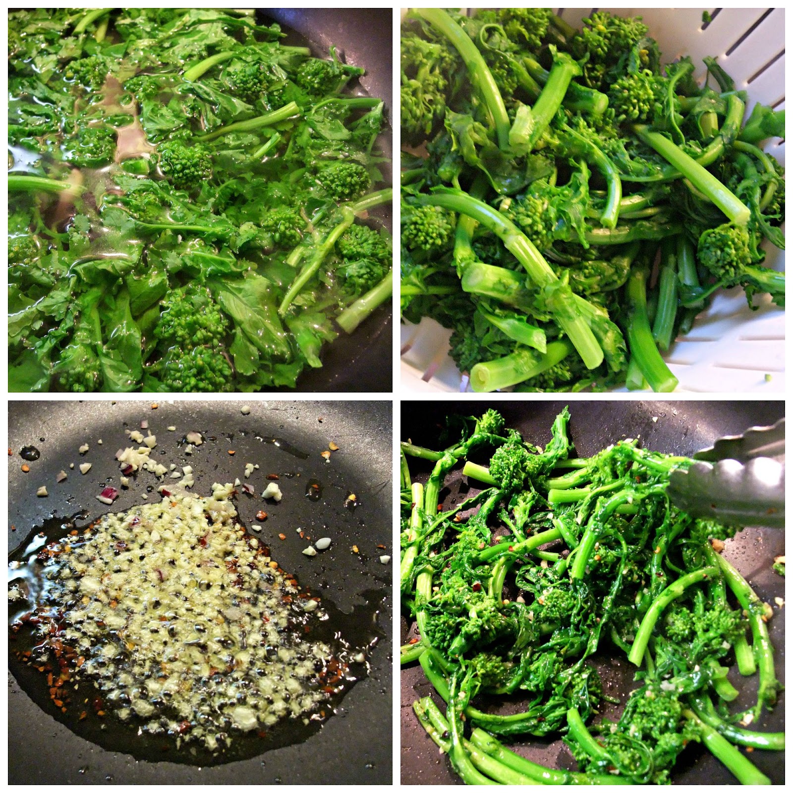 Susan's Savour-It!: Sautéed Rapini with Garlic and Chili Flakes...