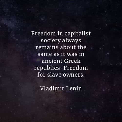 45 Famous quotes and sayings by Vladimir Lenin