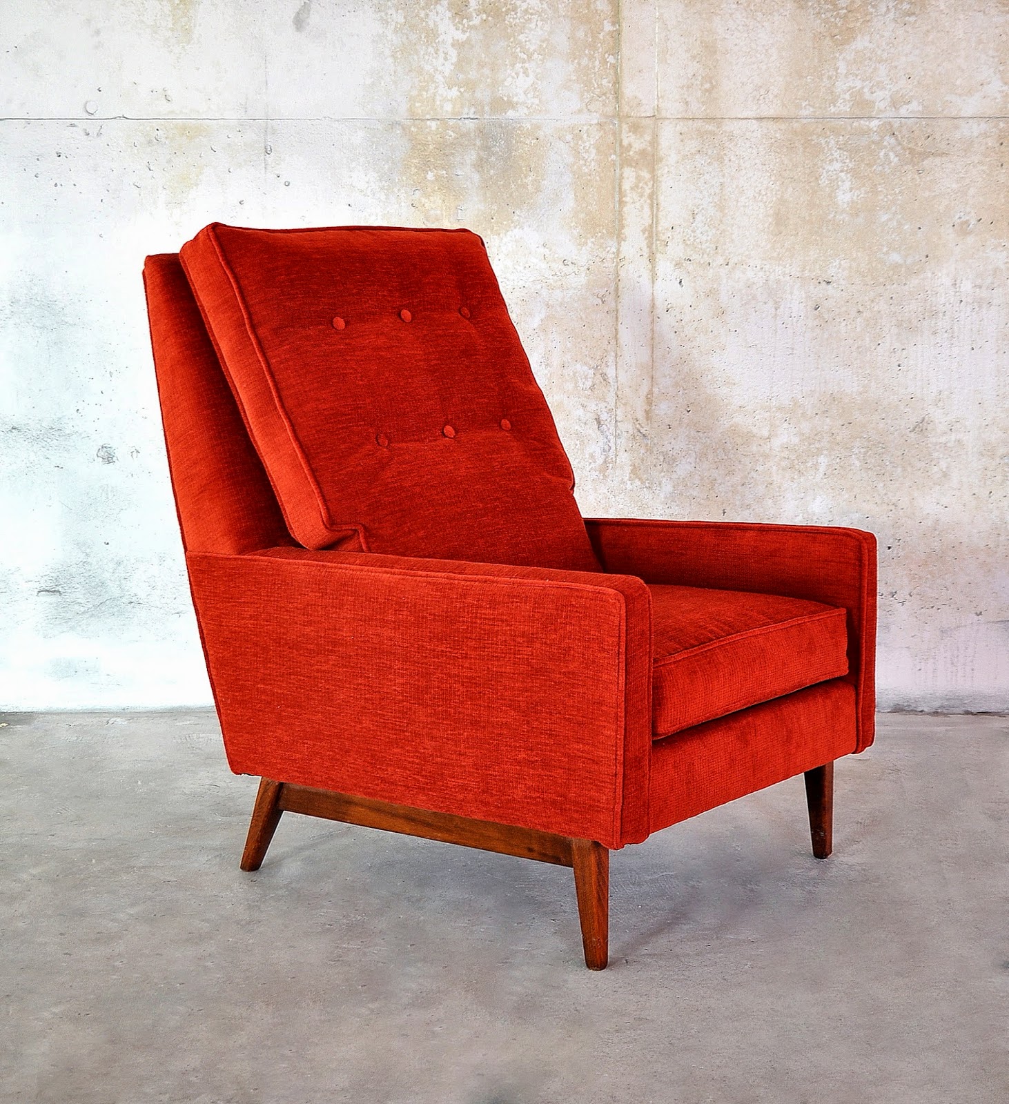 SELECT MODERN: Ed Wormley Style Club Lounge Chair