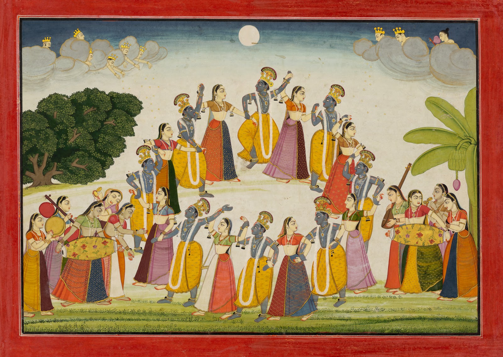Atelier of india: Fattu and His large Guler Basohli Bhagavata purana