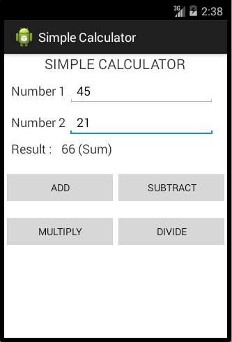 JAVA PROGRAMMING: Start Android Development with Simple Calculator ...