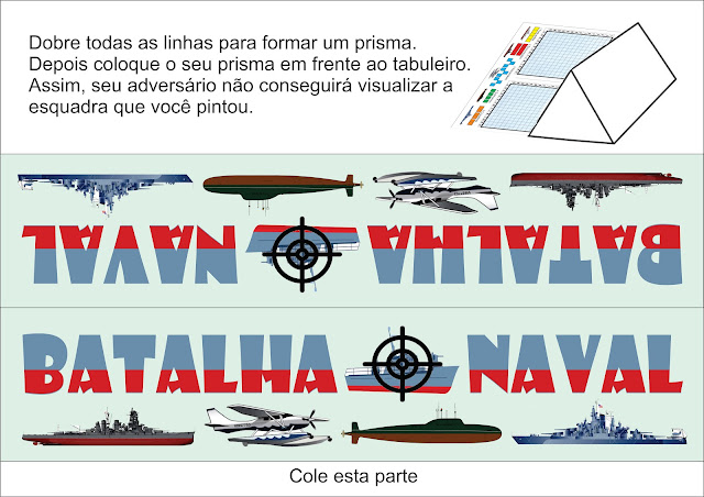 Professora Vilma Ribeiro: Batalha naval no papel