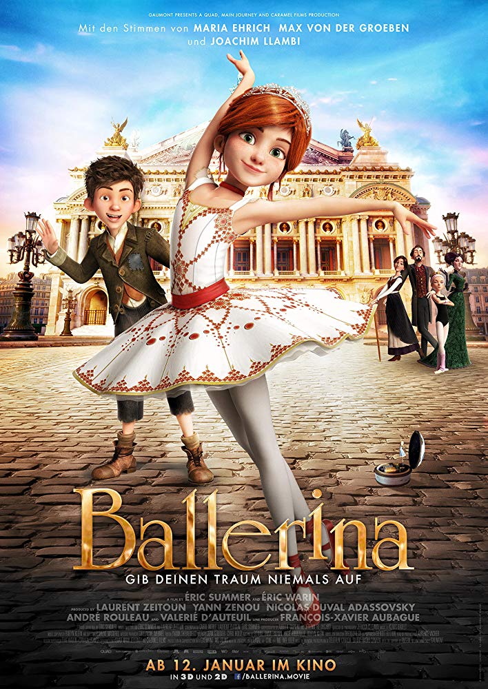 Ballerina (2016) Animation, Adventure, Comedy