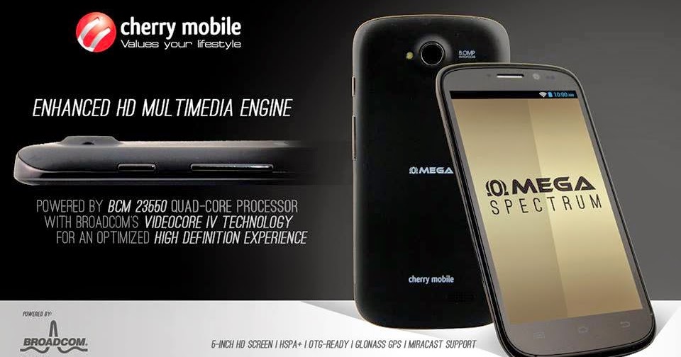 Cherry Mobile Omega Spectrum: 5-inch with OTG Ready for under 5K ...
