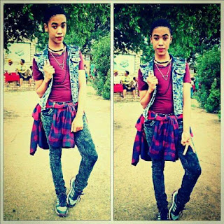 Pictures of Andile Peter As a man (Throwback old photo)