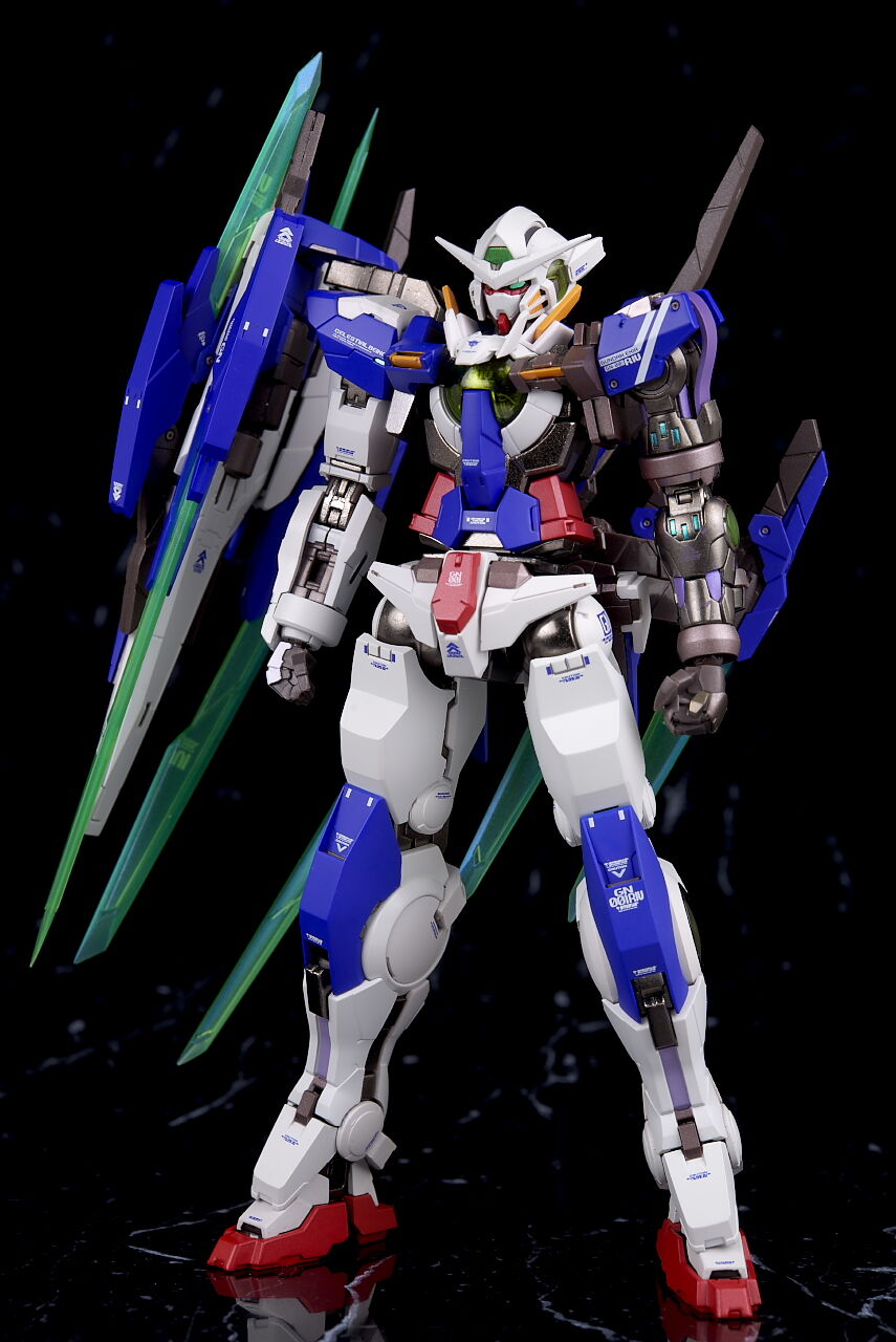 Review of METAL BUILD Gundam Exia Repair IV (Exia R4) Comparing with ...