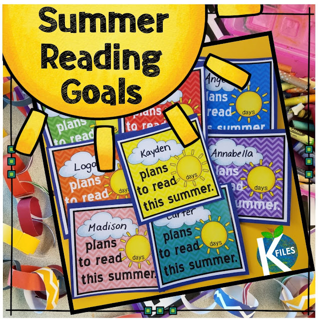The K Files: Summer Reading Goals & Paper Chains