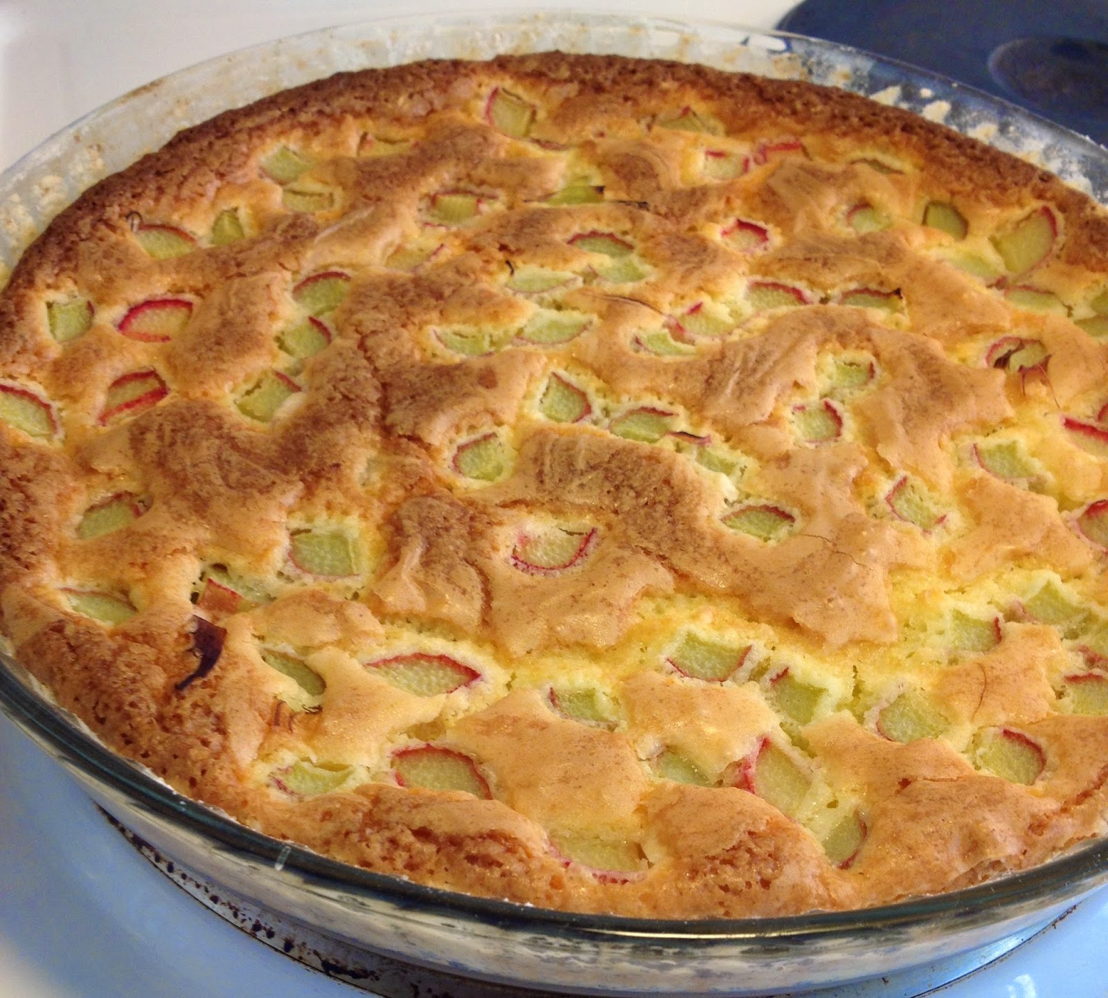 FODMAPs recept: Rabarberpaj med glass