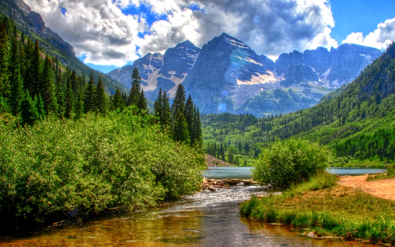 Andy foto natura: Paisajes de montañas con rios