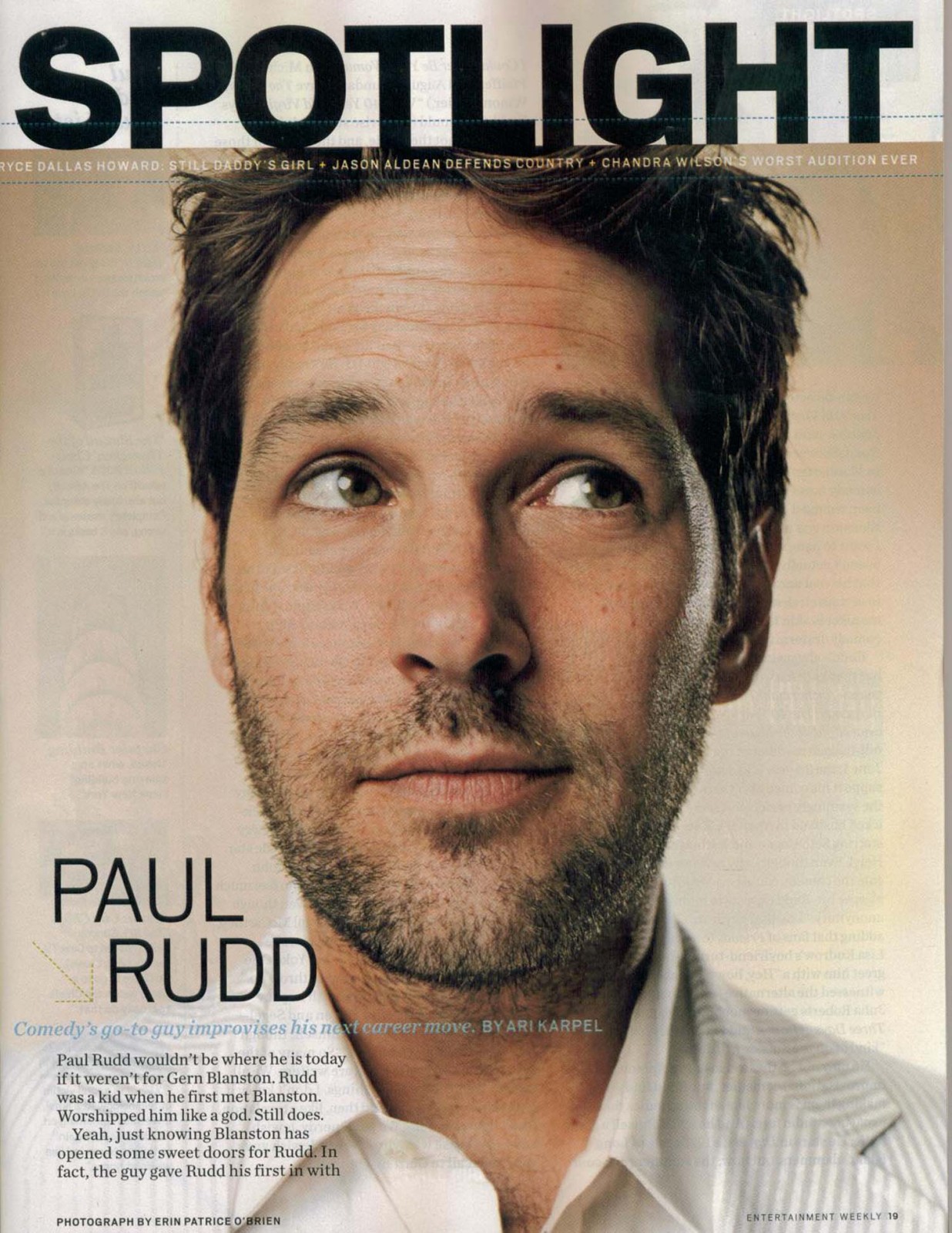 Off My Bird Chest Manic Monday Paul Rudd