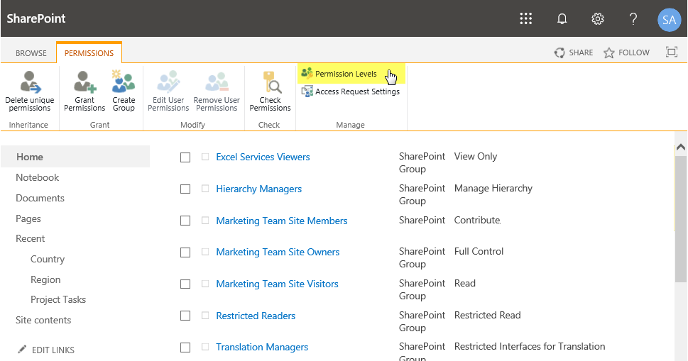 SharePoint Online: How to Set Permissions to Add But Not Delete ...