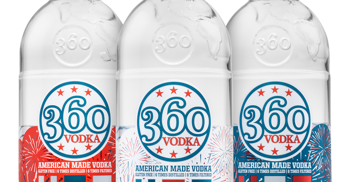 The Wine and Cheese Place: 360 Patriot Edition Vodka!