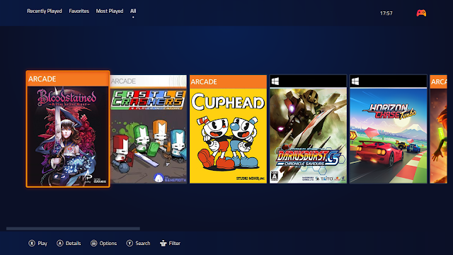 Shmups Invasion: Playnite (74MB) Interface Gráfica