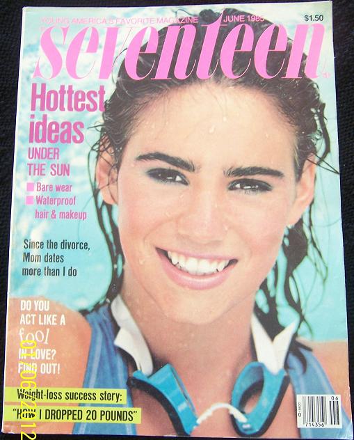 Face to Face: Female nature in 1985, part 2 (Seventeen magazine covers)