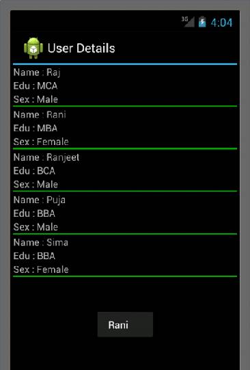 Java Guru Listview Listactivity And Custom Adapter In Android