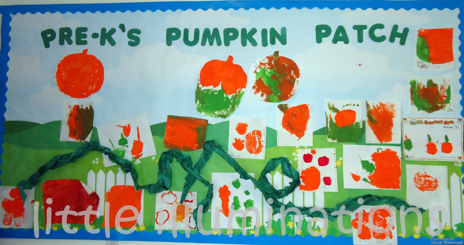 Pre K Fall Bulletin Boards