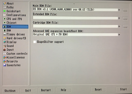 Emulando Comodore Amiga no Raspberry Pi com Retropie