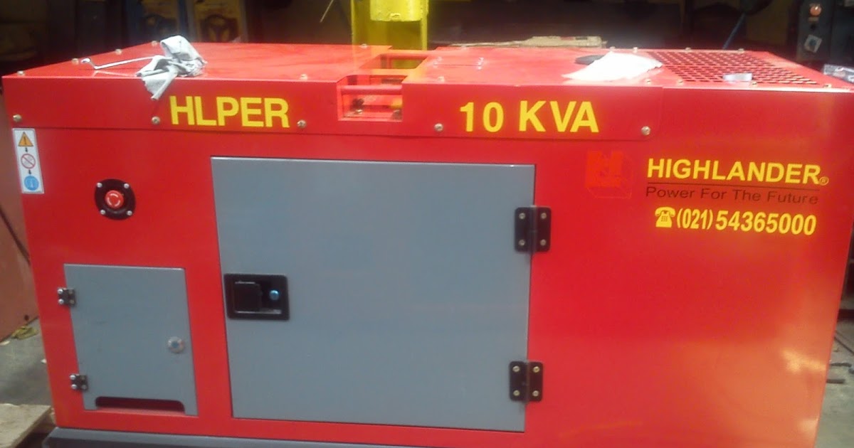 Genset Highlander: Sewa Genset Perkins HLPER 10kva | Highlander ...