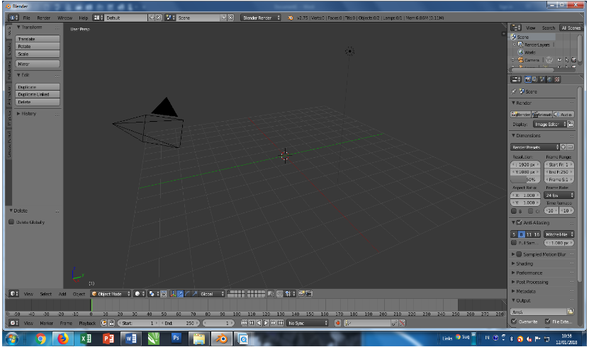hakas media: Tutorial membuat bentuk/karakter manusia di blender (rigging)