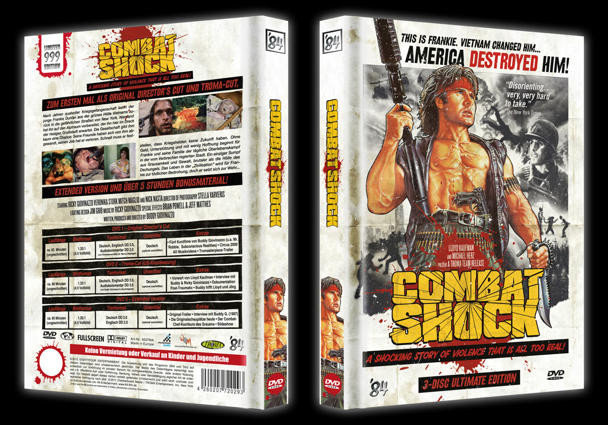 Retrogott Games: Combat Shock - 3-Disc Ultimate Edition