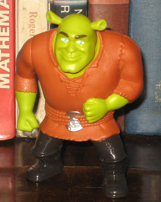 Percy's Fast Food Toy Stories : Red Shirt Shrek McD