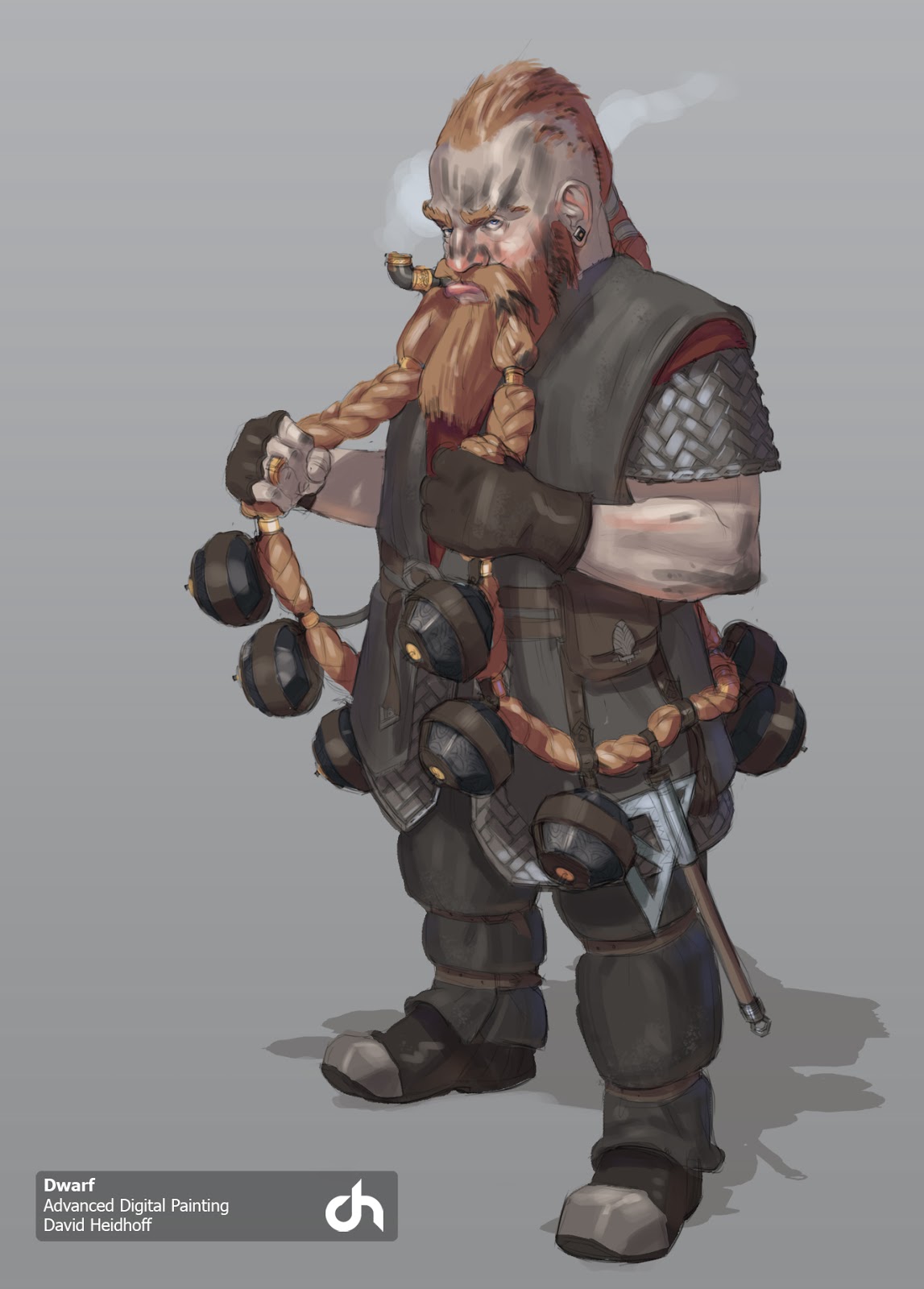 David Heidhoff Concept Art Blog: Dwarves and monsters