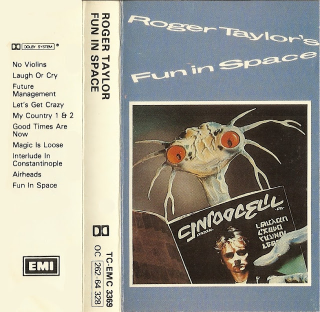 Classic Rock Covers Database: Roger Taylor - Fun in Space (1981)
