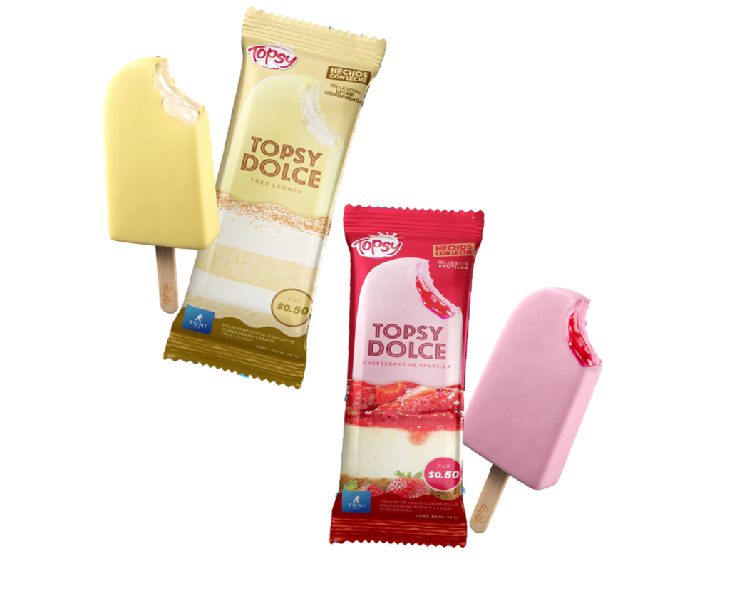 TOPSY REINVENTA EL MUNDO DE LOS POSTRES Y LOS HACE HELADOS DE PALETA ...