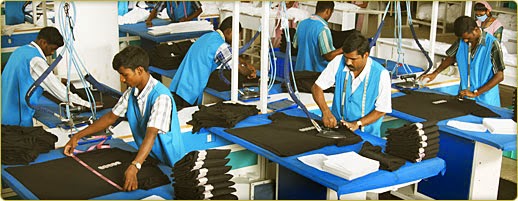 Textile Analysis: Process Flow Chart of Garment Finishing Section