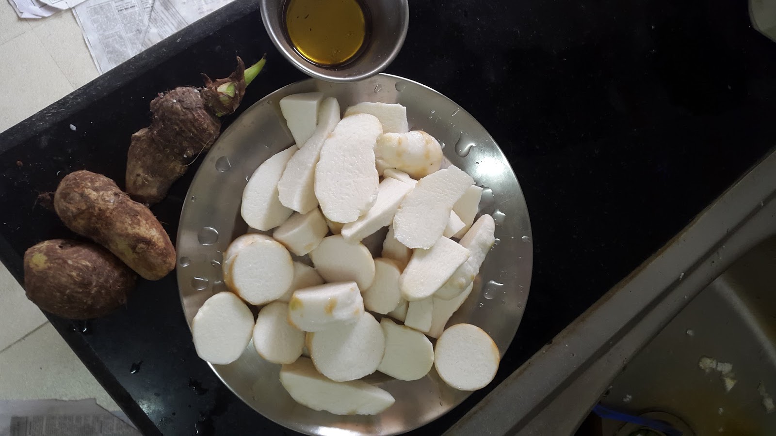 food for thoughts: ghuinya? root vegetables can also be a good option ...