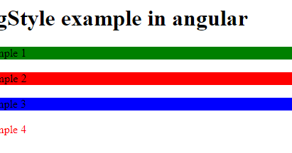 Adi Dotnet: NgStyle example in angular