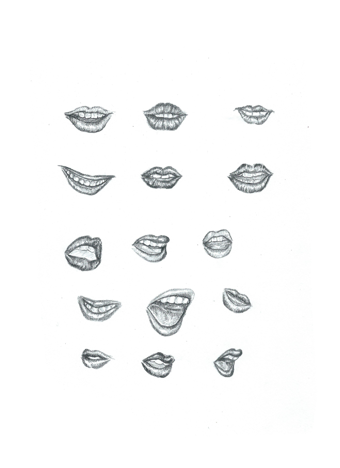 LETICIA´S ART BLOG: HOW TO DRAW LIPS TUTORIAL! Step by step