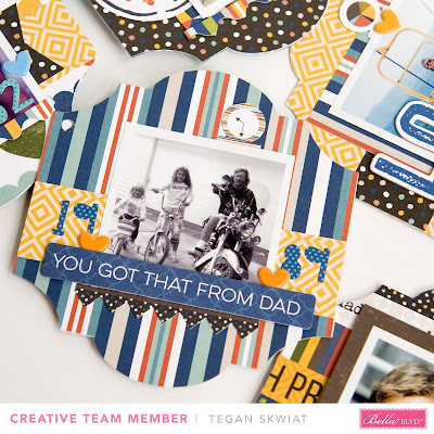 Scrap Happiness: Mini Album for Dad!