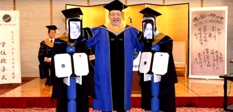 Japan’s university holds unique online graduation ceremony